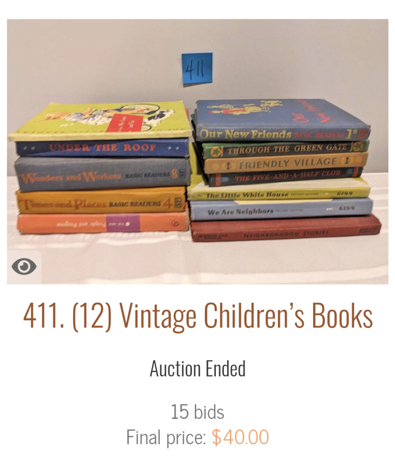 Past Auctions – Changing Spaces SRS