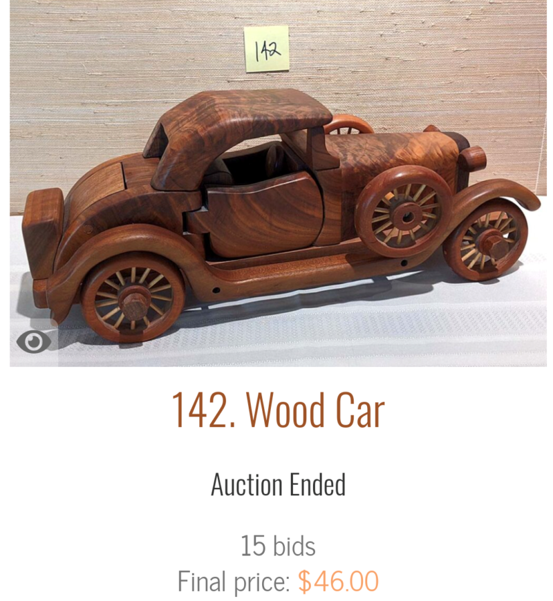 Past Auctions – Changing Spaces SRS